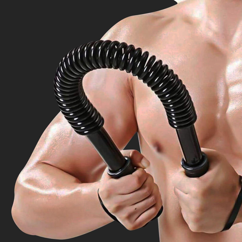 FirstFit Power Twister Bar for Upper Body Exercise & Arm Strengthening.